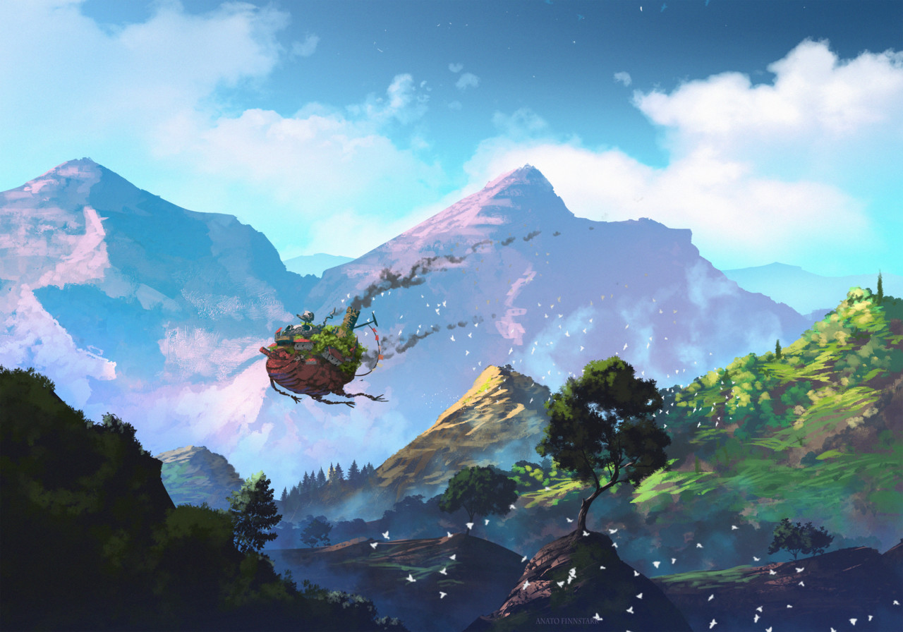 Howl's Moving Castle Desktop Wallpapers - Top Free Howl's Moving Castle ...