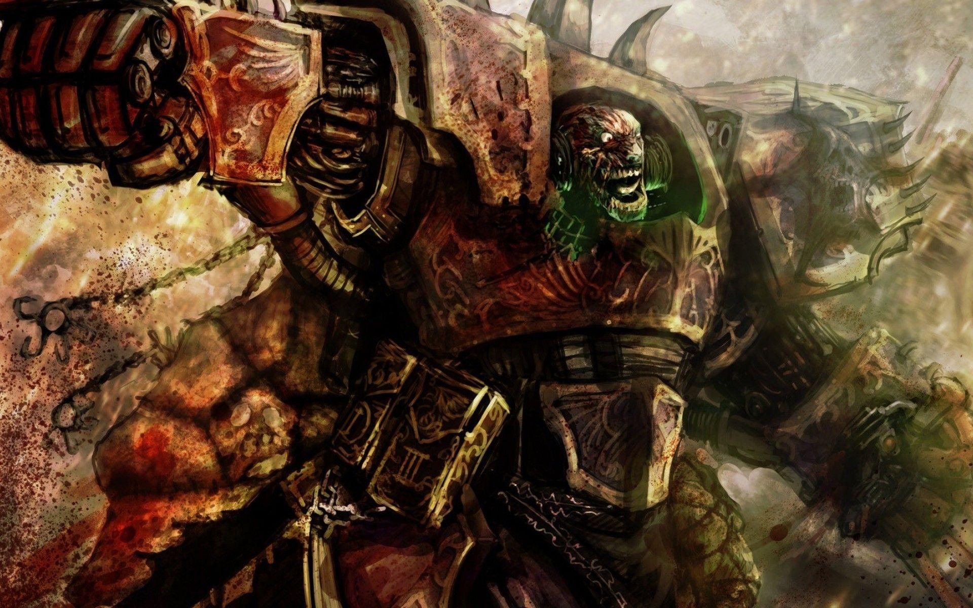 Warhammer Orks Wallpapers - Top Free Warhammer Orks Backgrounds - WallpaperAccess