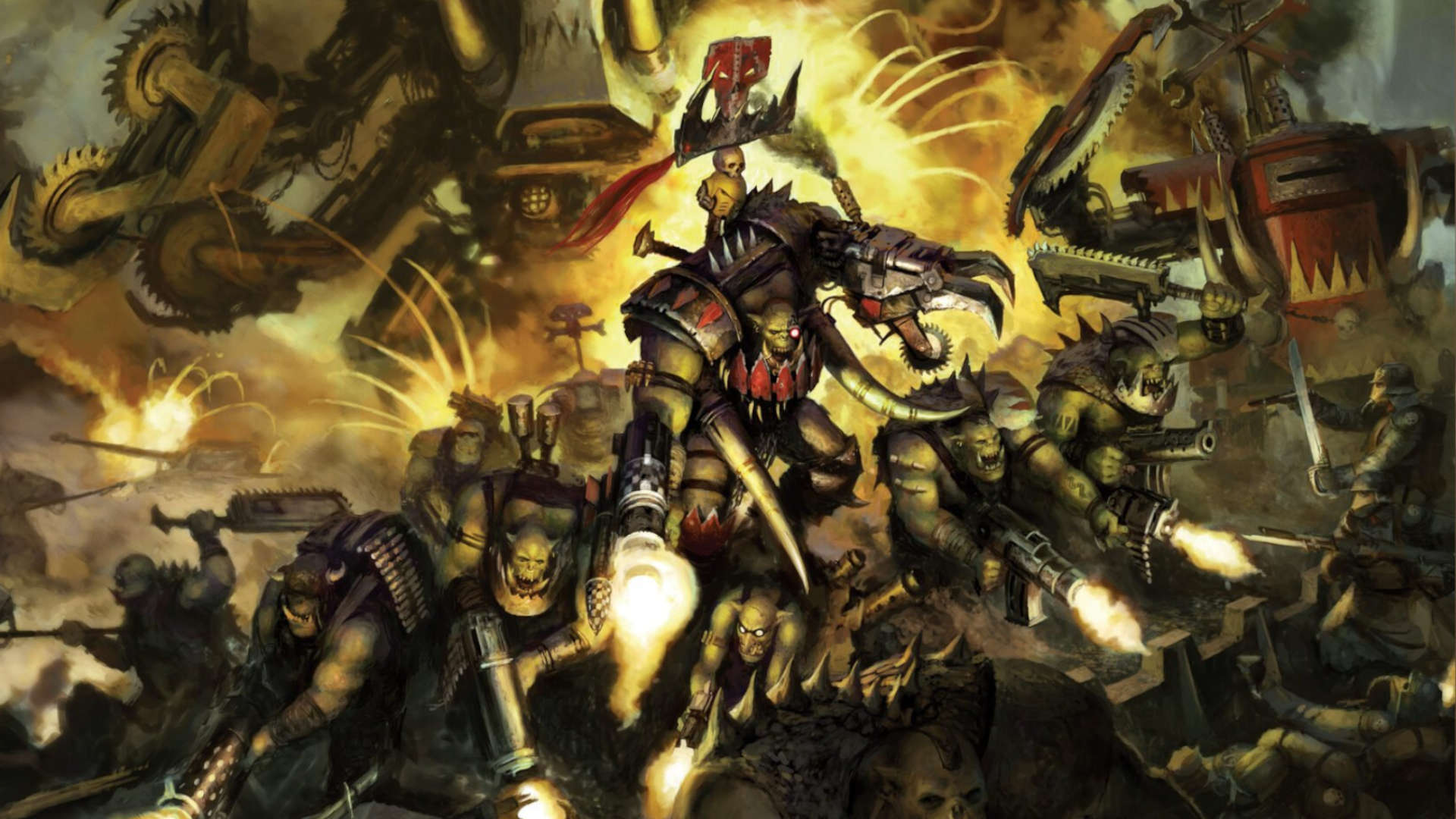 Warhammer Orks Wallpapers - Top Free Warhammer Orks Backgrounds ...