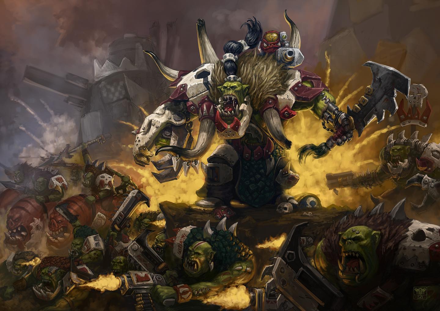 Warhammer Orks Wallpapers - Top Free Warhammer Orks Backgrounds ...