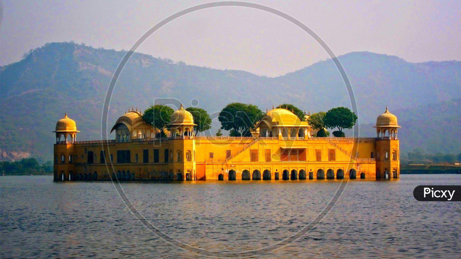 Jal Mahal Wallpapers - Top Free Jal Mahal Backgrounds - WallpaperAccess