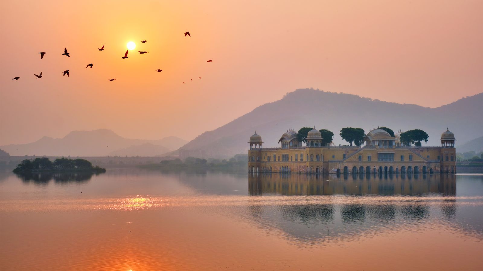 Jal Mahal Wallpapers - Top Free Jal Mahal Backgrounds - WallpaperAccess