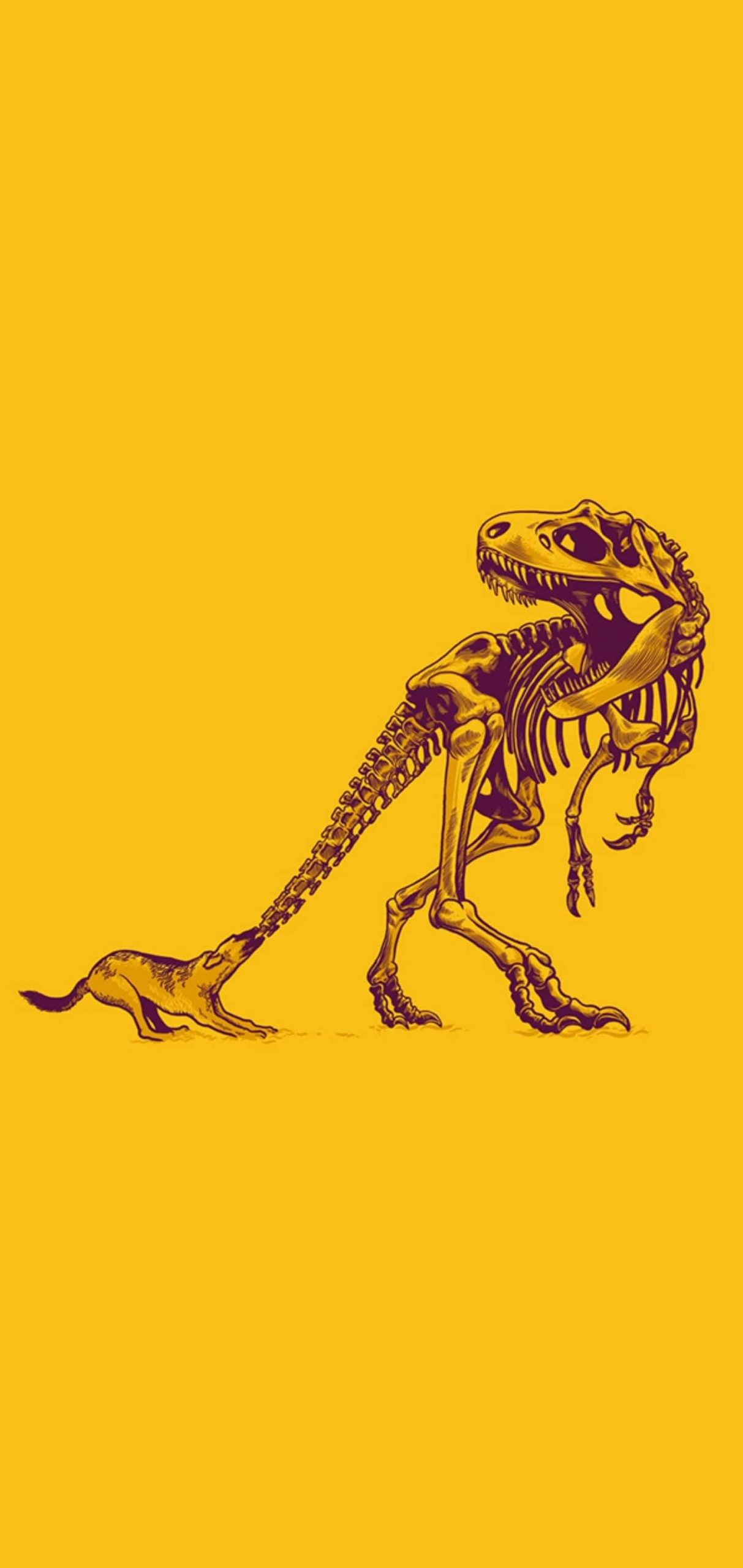 Yellow Dino Wallpapers - Top Free Yellow Dino Backgrounds - WallpaperAccess
