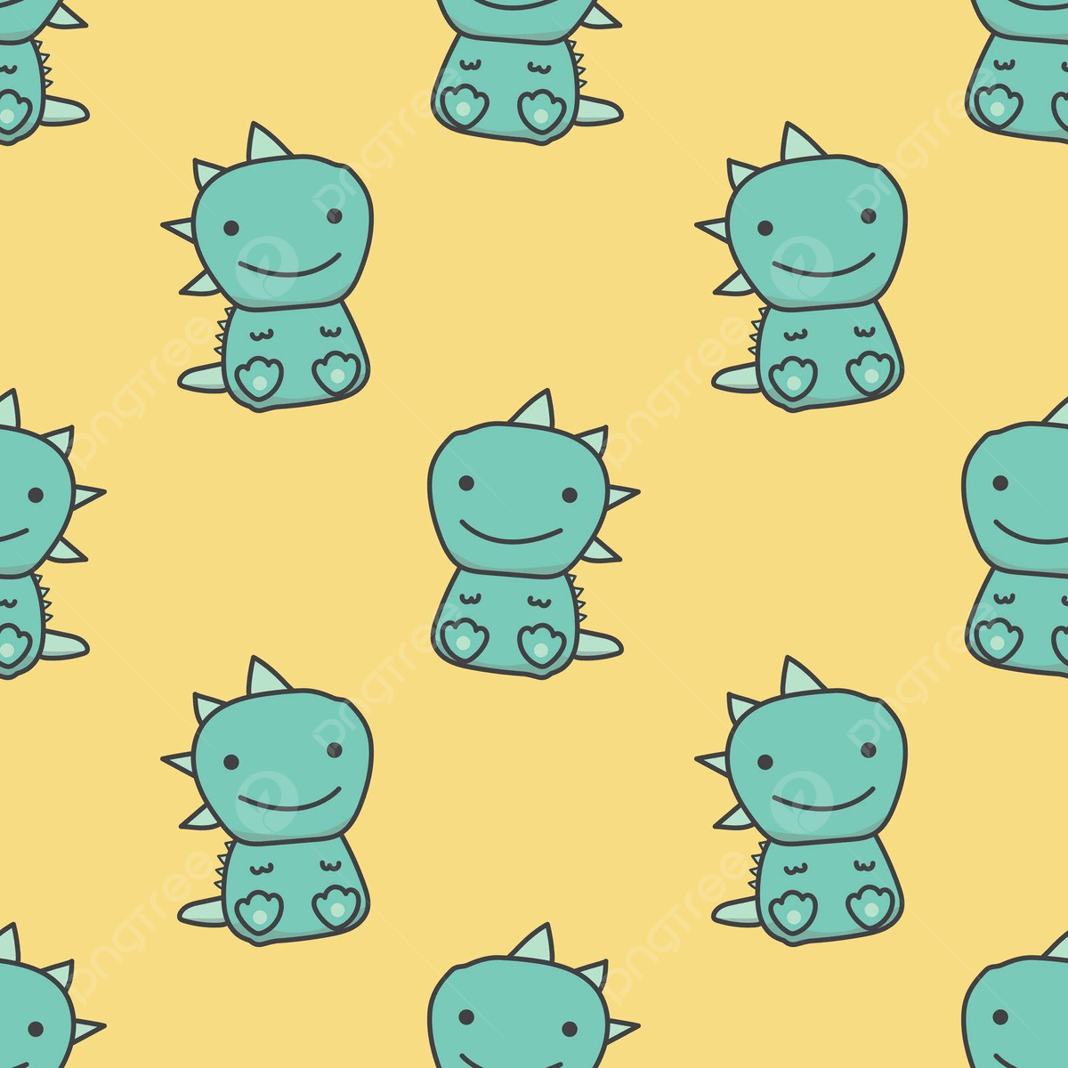 Yellow Dino Wallpapers - Top Free Yellow Dino Backgrounds - WallpaperAccess