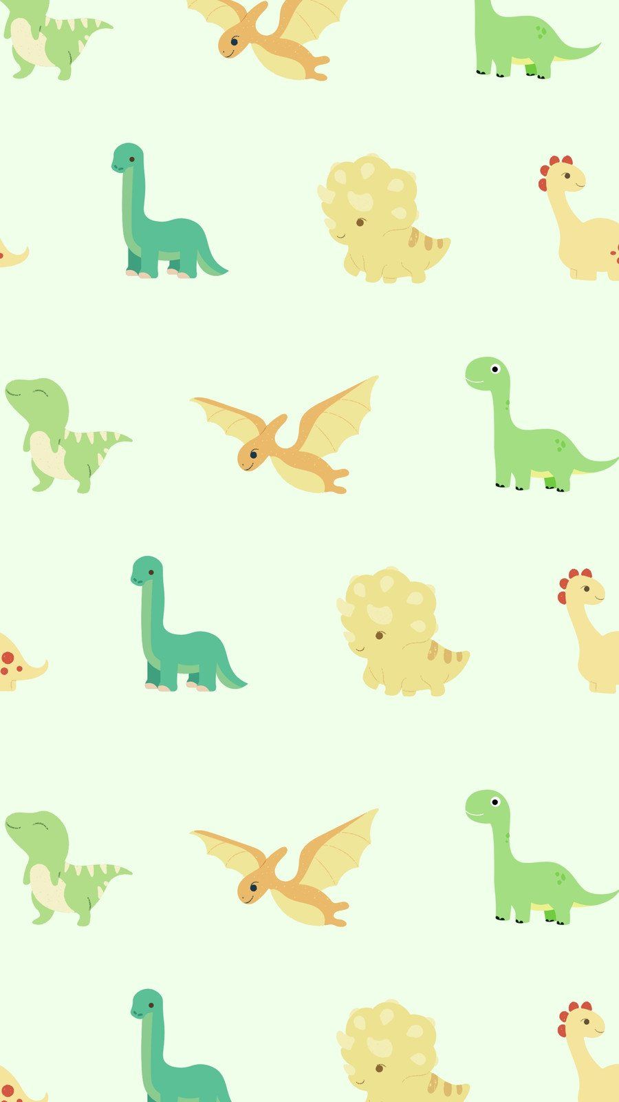 Yellow Dino Wallpapers - Top Free Yellow Dino Backgrounds - WallpaperAccess