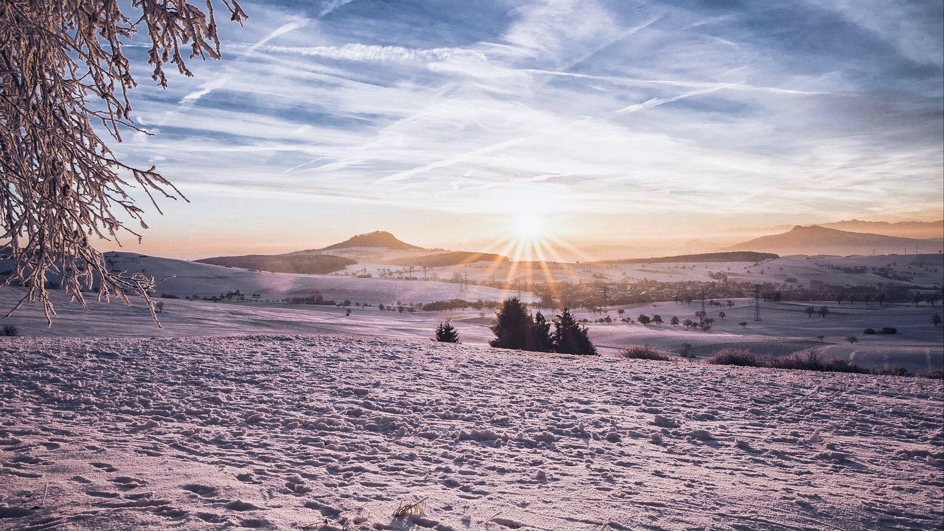 Snow Sun Wallpapers - Top Free Snow Sun Backgrounds - WallpaperAccess