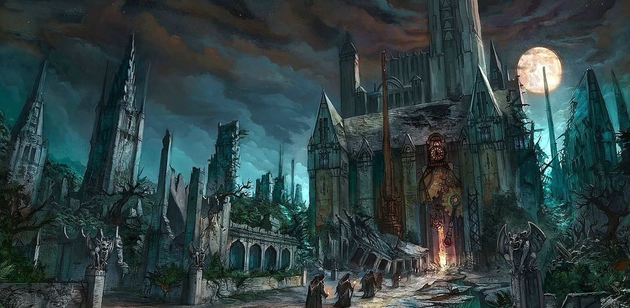 Fantasy Architecture Wallpapers - Top Free Fantasy Architecture Backgrounds - WallpaperAccess