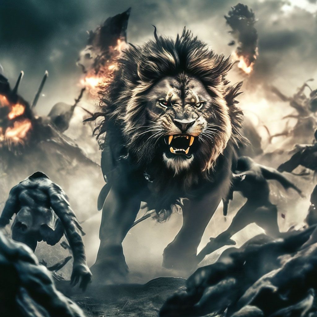 Real Lion Wallpapers - Top Free Real Lion Backgrounds - WallpaperAccess