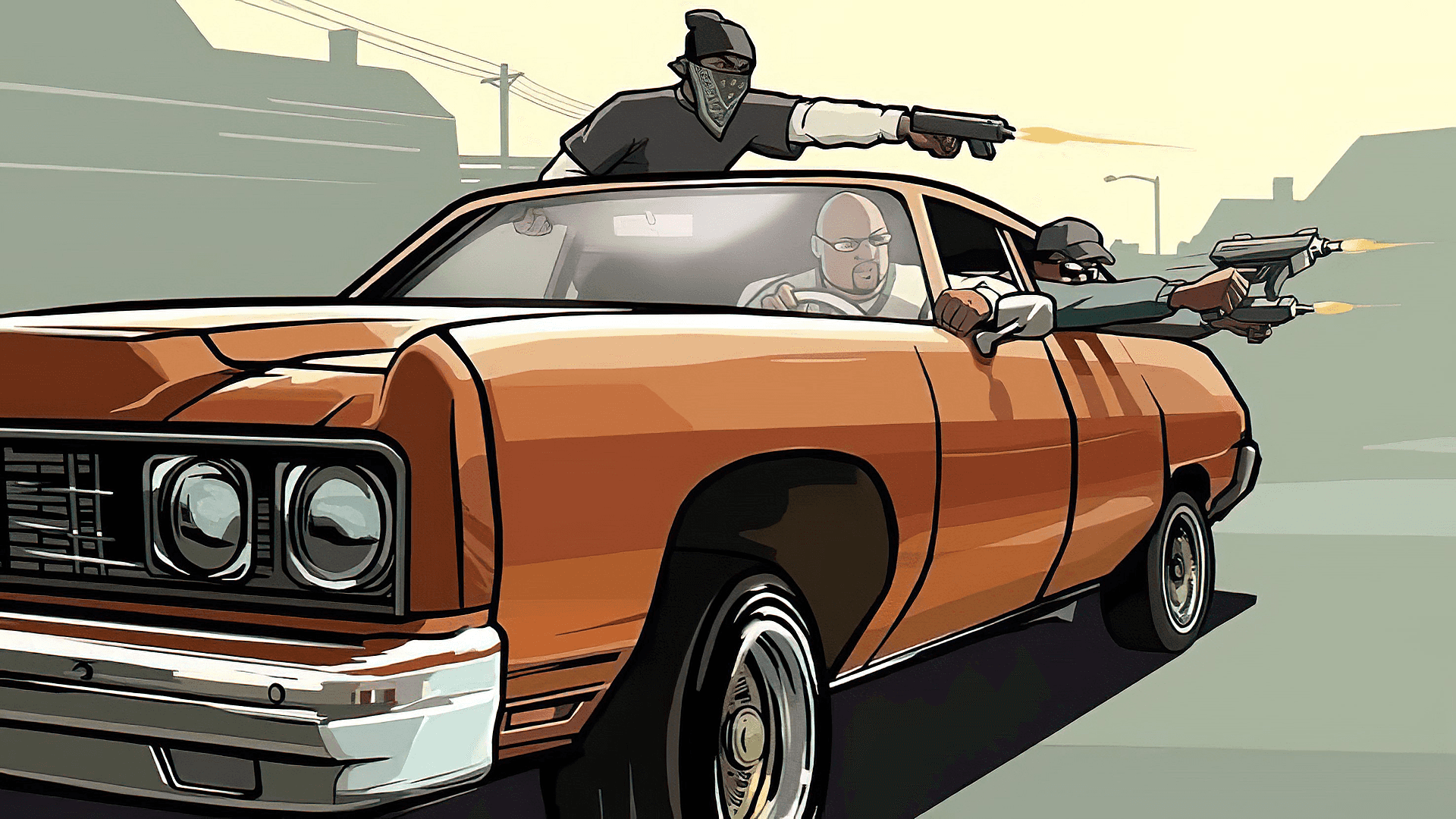GTA Cartoon Wallpapers - Top Free GTA Cartoon Backgrounds - WallpaperAccess