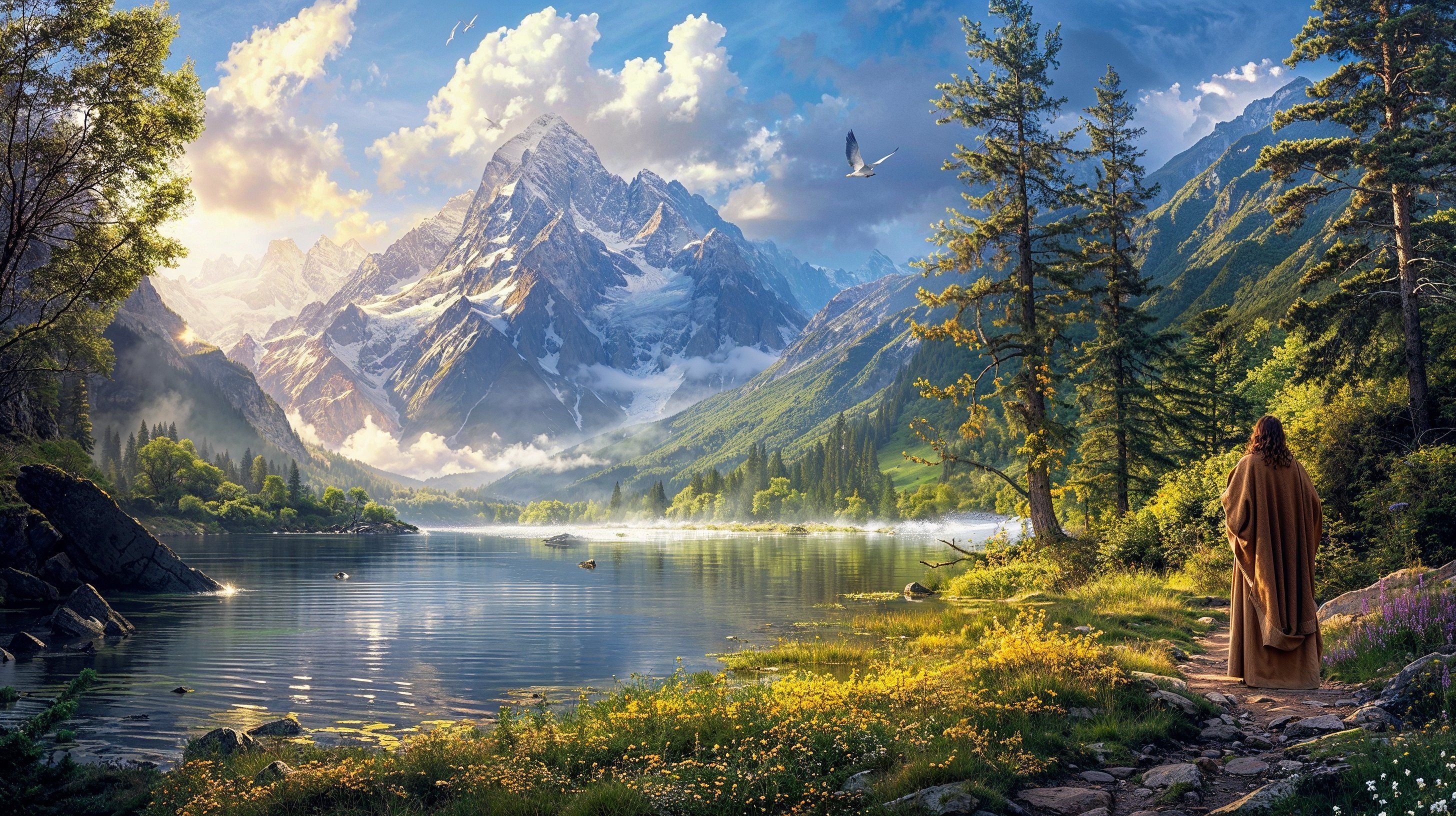 Jesus Landscape Wallpapers - Top Free Jesus Landscape Backgrounds ...