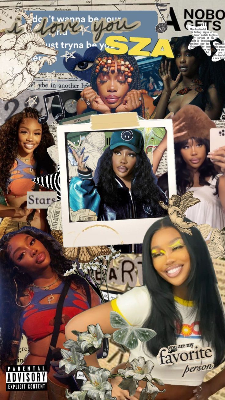 SZA Collage Wallpapers - Top Free SZA Collage Backgrounds - WallpaperAccess