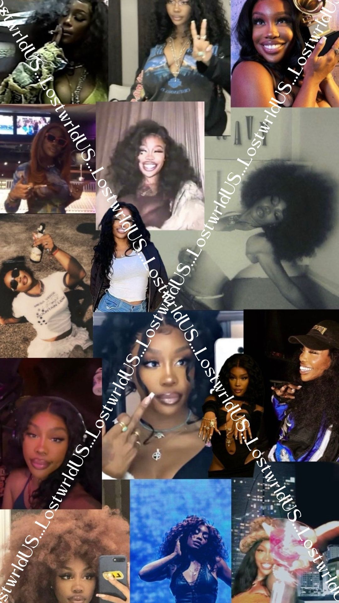 SZA Collage Wallpapers - Top Free SZA Collage Backgrounds - WallpaperAccess