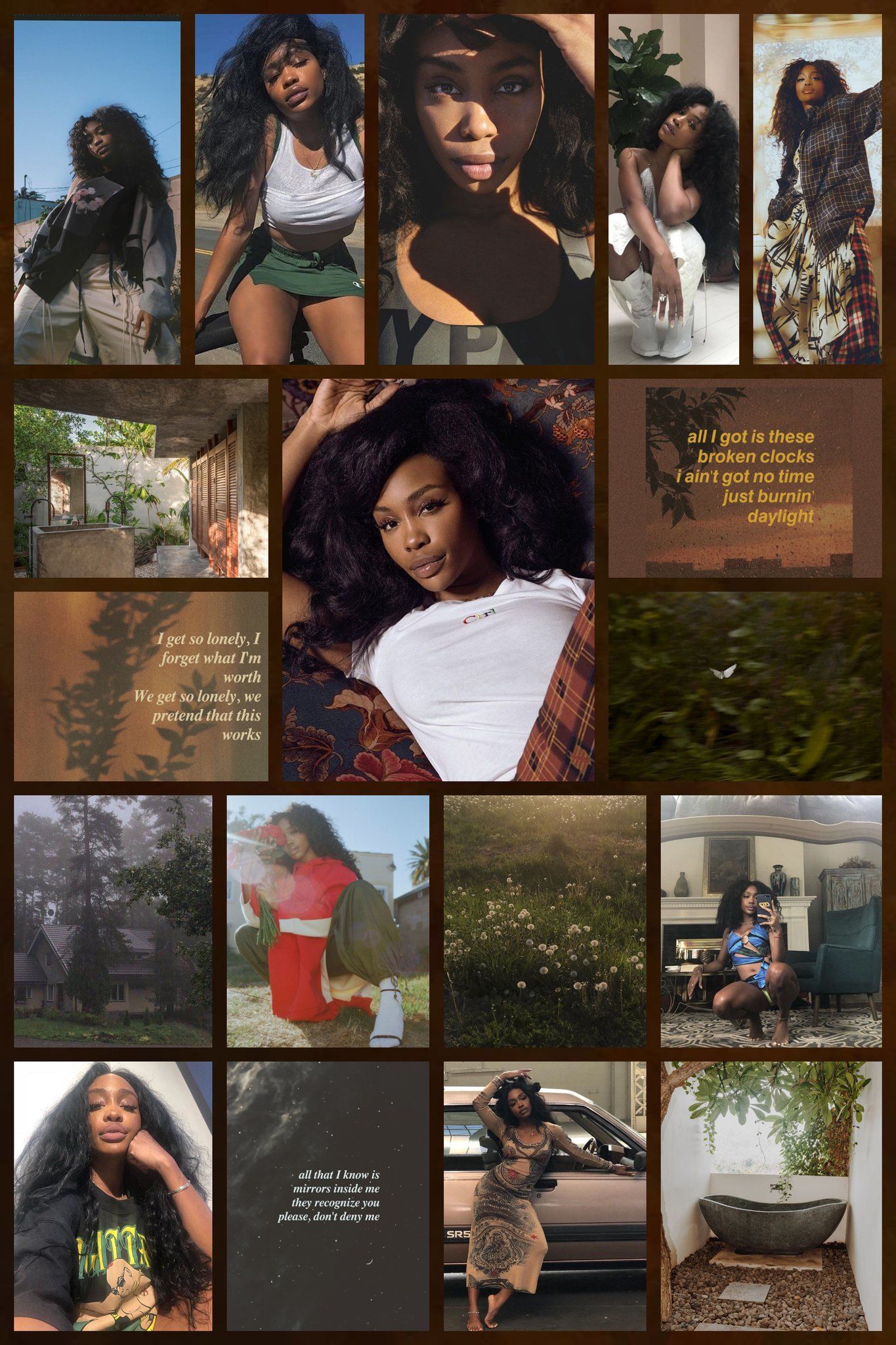 SZA Collage Wallpapers - Top Free SZA Collage Backgrounds - WallpaperAccess