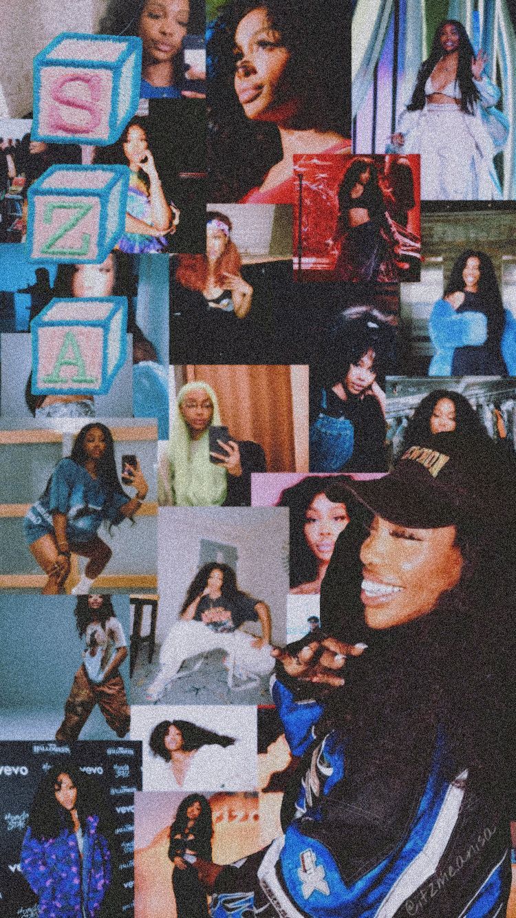 SZA Collage Wallpapers - Top Free SZA Collage Backgrounds - WallpaperAccess