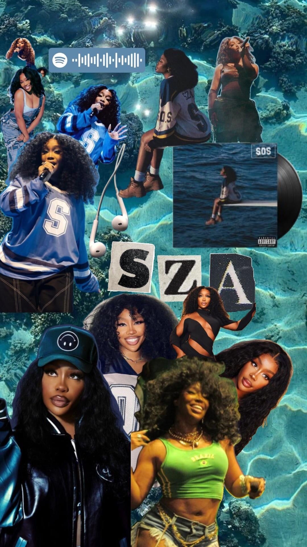 SZA Collage Wallpapers - Top Free SZA Collage Backgrounds - WallpaperAccess
