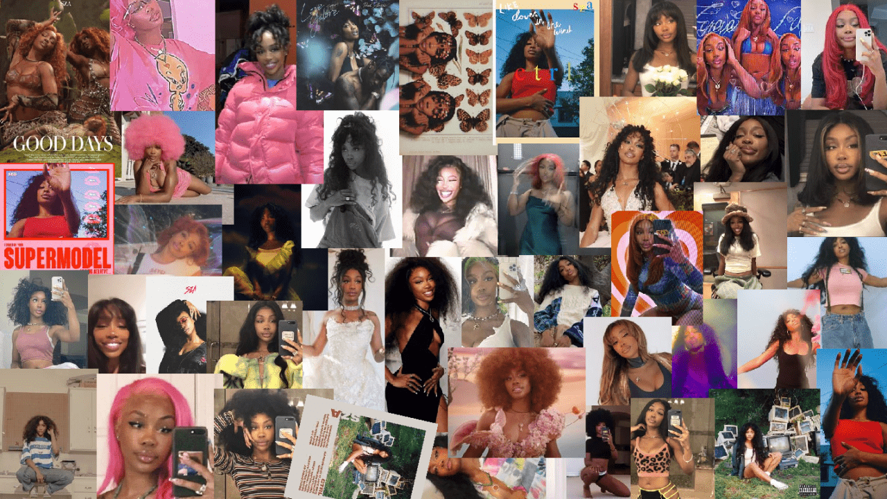 SZA Collage Wallpapers - Top Free SZA Collage Backgrounds - WallpaperAccess