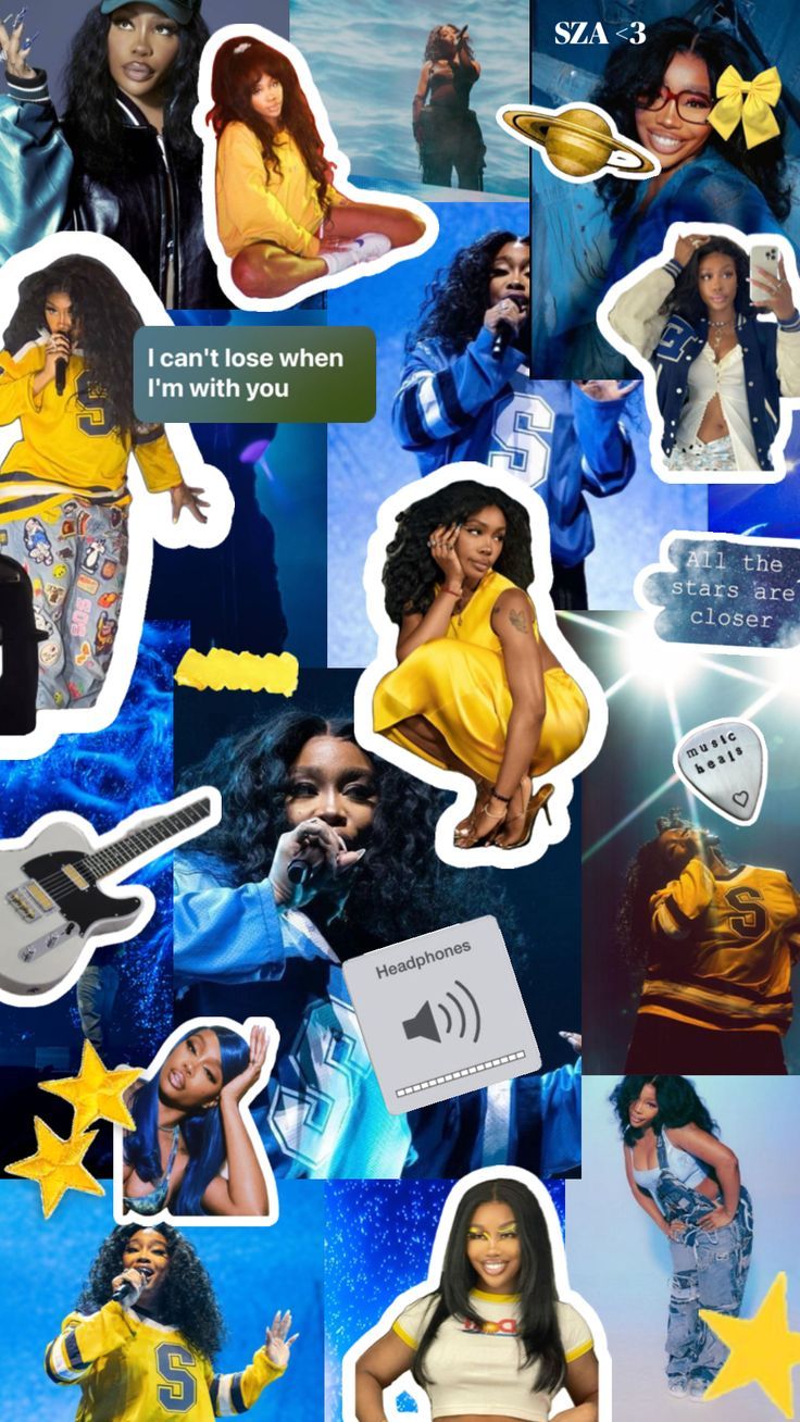 SZA Collage Wallpapers - Top Free SZA Collage Backgrounds - WallpaperAccess