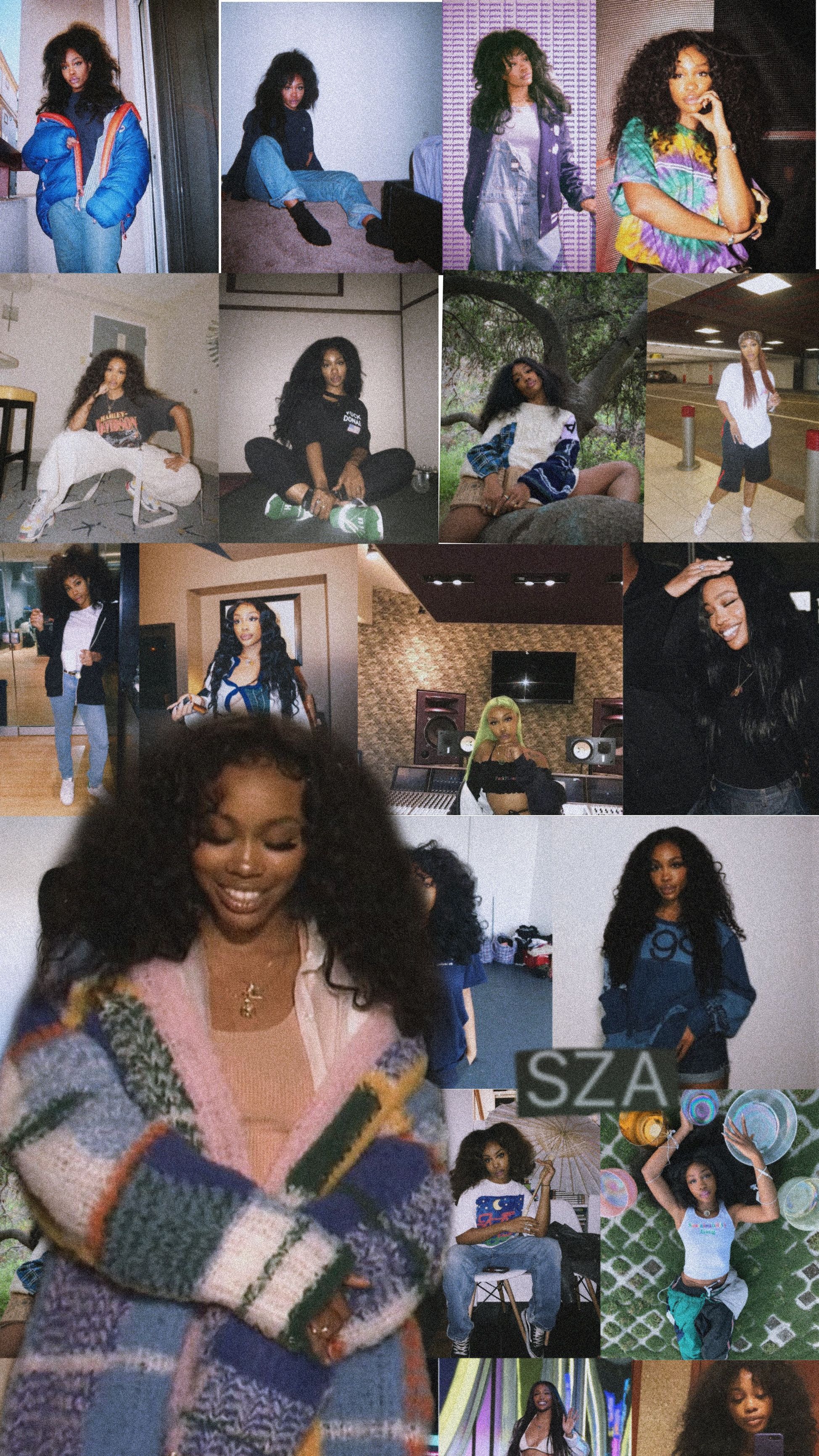 SZA Collage Wallpapers - Top Free SZA Collage Backgrounds - WallpaperAccess