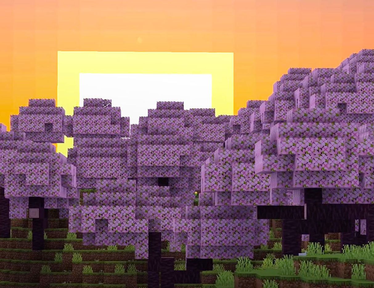 Cherry Blossom Minecraft Wallpapers - Top Free Cherry Blossom Minecraft ...