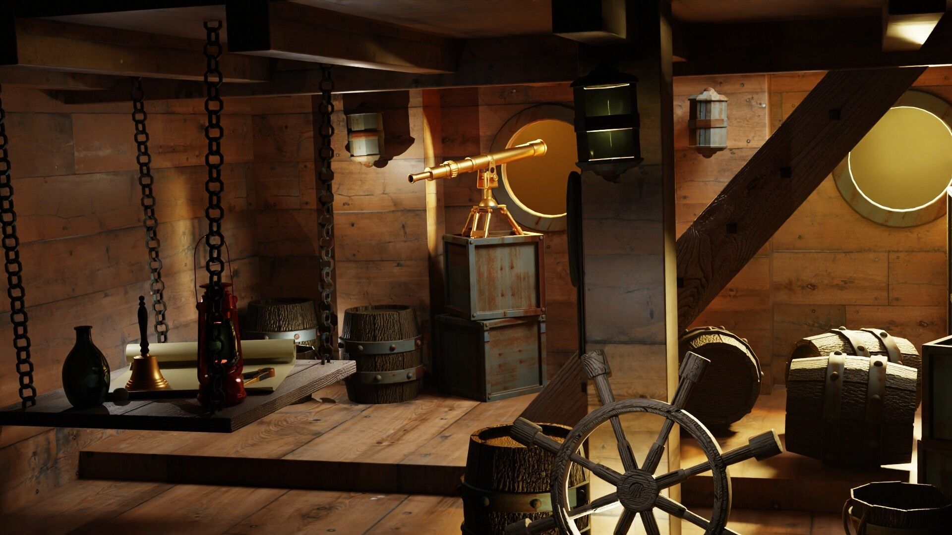 Ship Cabin Wallpapers - Top Free Ship Cabin Backgrounds - WallpaperAccess