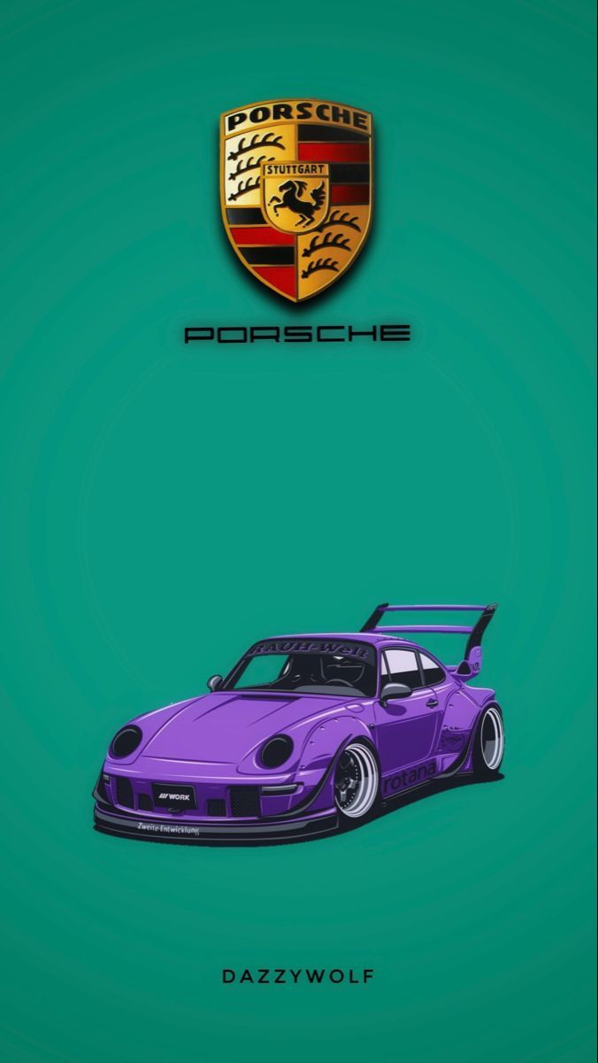 Porsche Cartoon Wallpapers - Top Free Porsche Cartoon Backgrounds ...