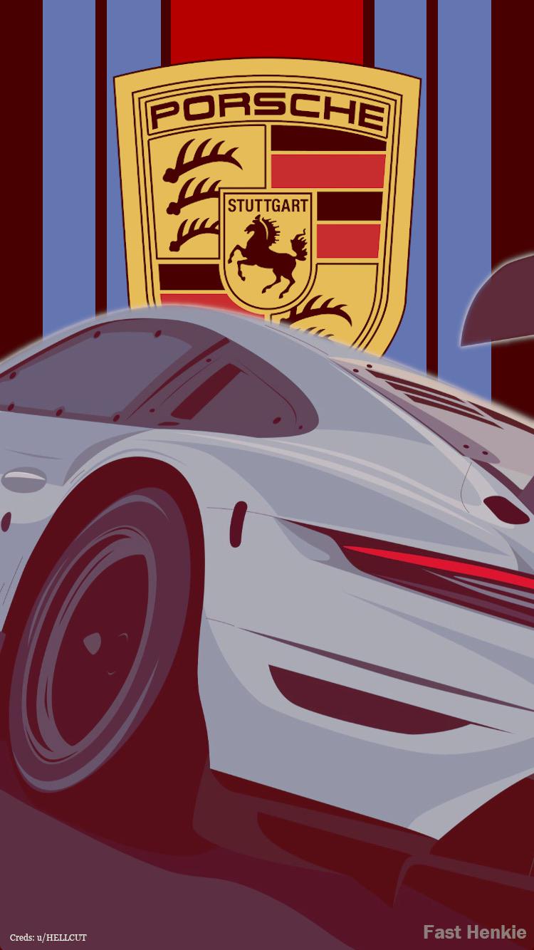 Porsche Cartoon Wallpapers - Top Free Porsche Cartoon Backgrounds ...