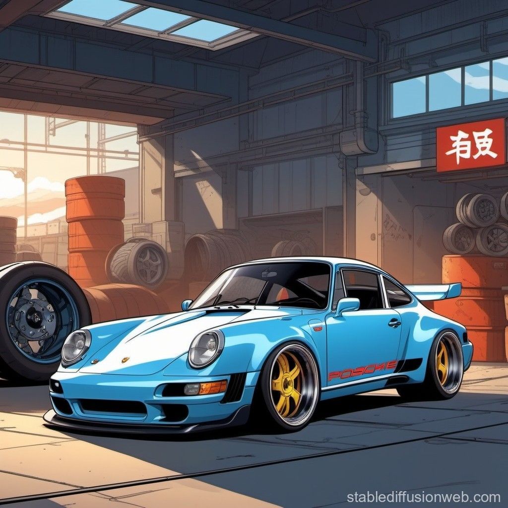 Porsche Cartoon Wallpapers - Top Free Porsche Cartoon Backgrounds ...