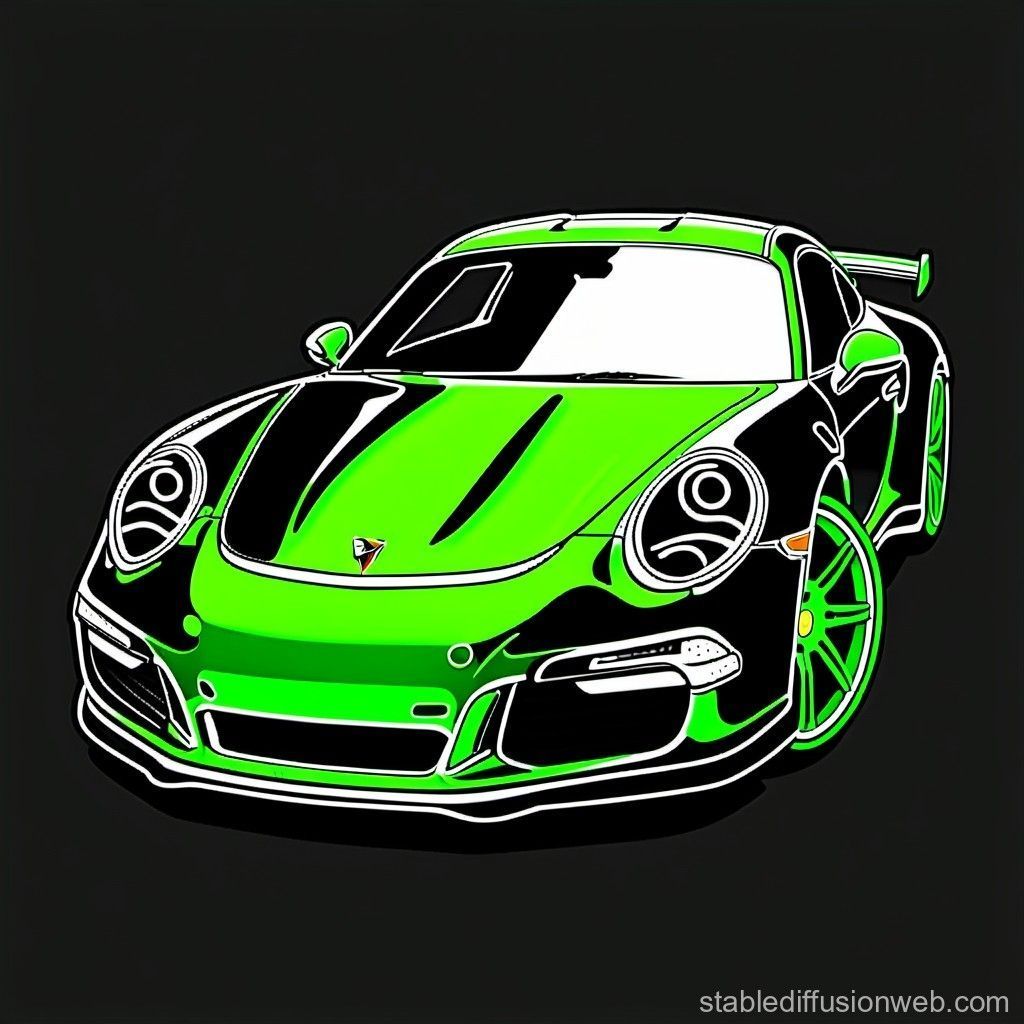 Porsche Cartoon Wallpapers - Top Free Porsche Cartoon Backgrounds ...