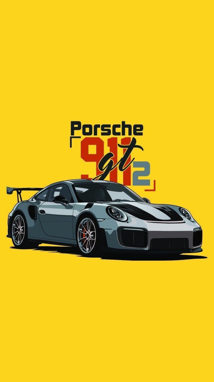 Porsche Cartoon Wallpapers - Top Free Porsche Cartoon Backgrounds ...