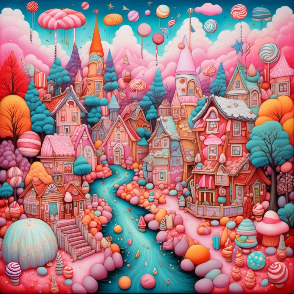 Candy World Wallpapers - Top Free Candy World Backgrounds - WallpaperAccess