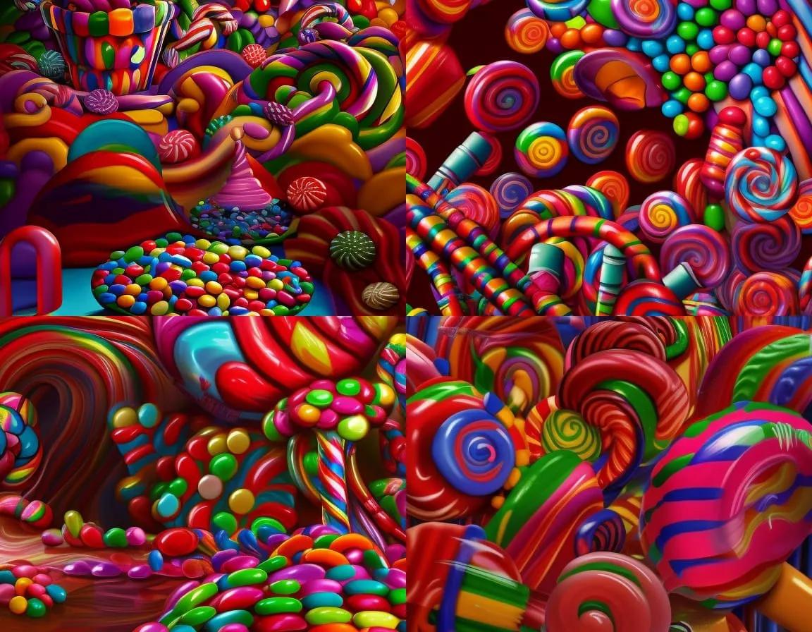 Candy World Wallpapers - Top Free Candy World Backgrounds - WallpaperAccess