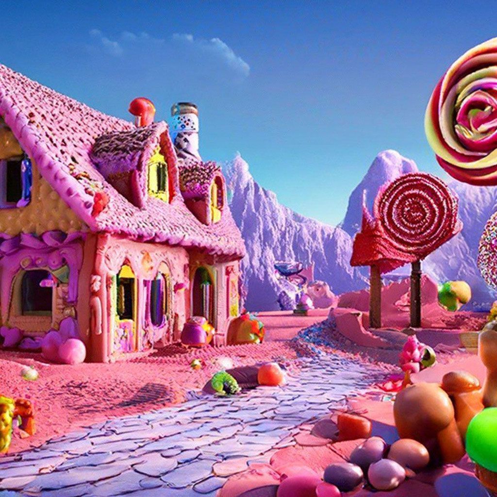 Candy World Wallpapers - Top Free Candy World Backgrounds - WallpaperAccess