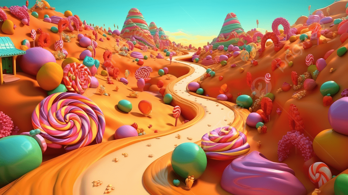Candy World Wallpapers - Top Free Candy World Backgrounds - WallpaperAccess