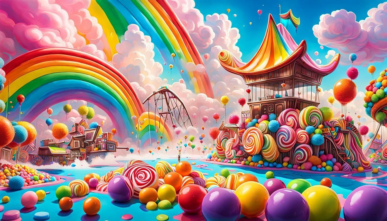 Candy World Wallpapers - Top Free Candy World Backgrounds - WallpaperAccess