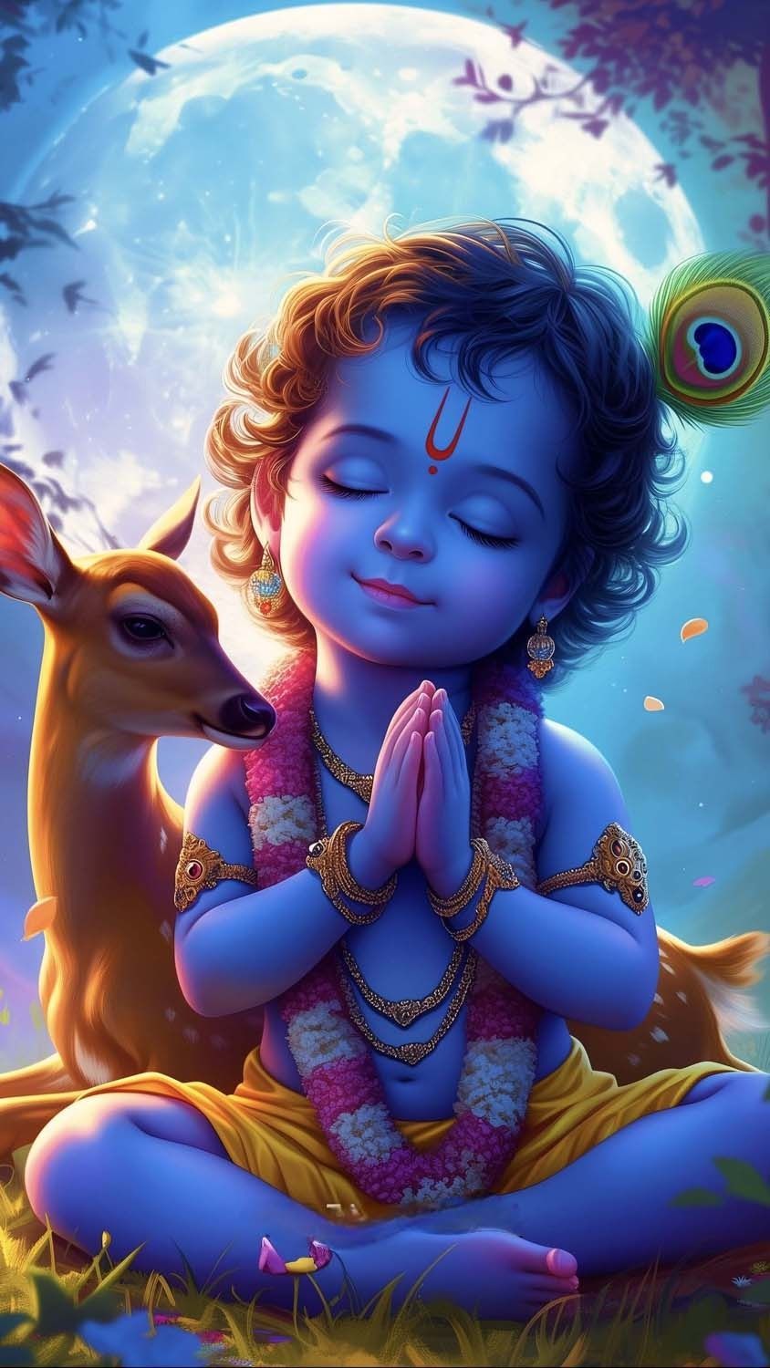 Cute Lord Krishna Wallpapers - Top Free Cute Lord Krishna Backgrounds ...
