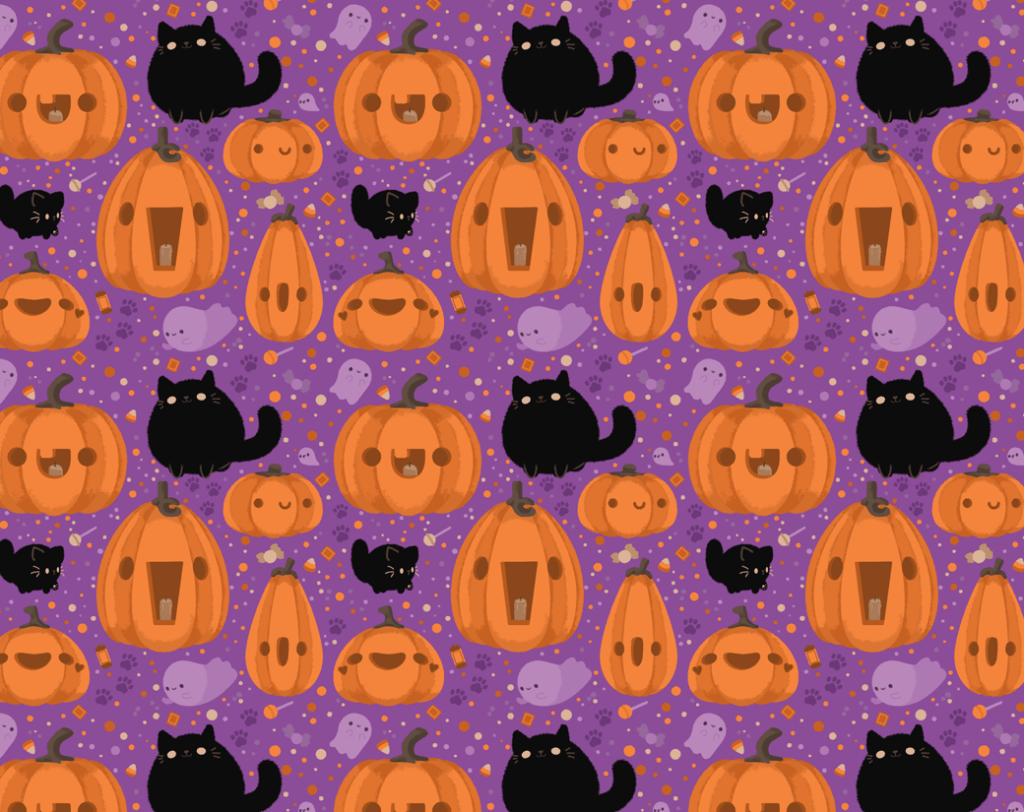 Purple Halloween Pumpkin Wallpapers - Top Free Purple Halloween Pumpkin ...