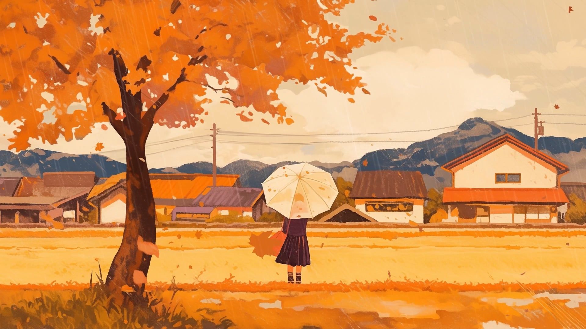 Lofi Fall Wallpapers - Top Free Lofi Fall Backgrounds - WallpaperAccess
