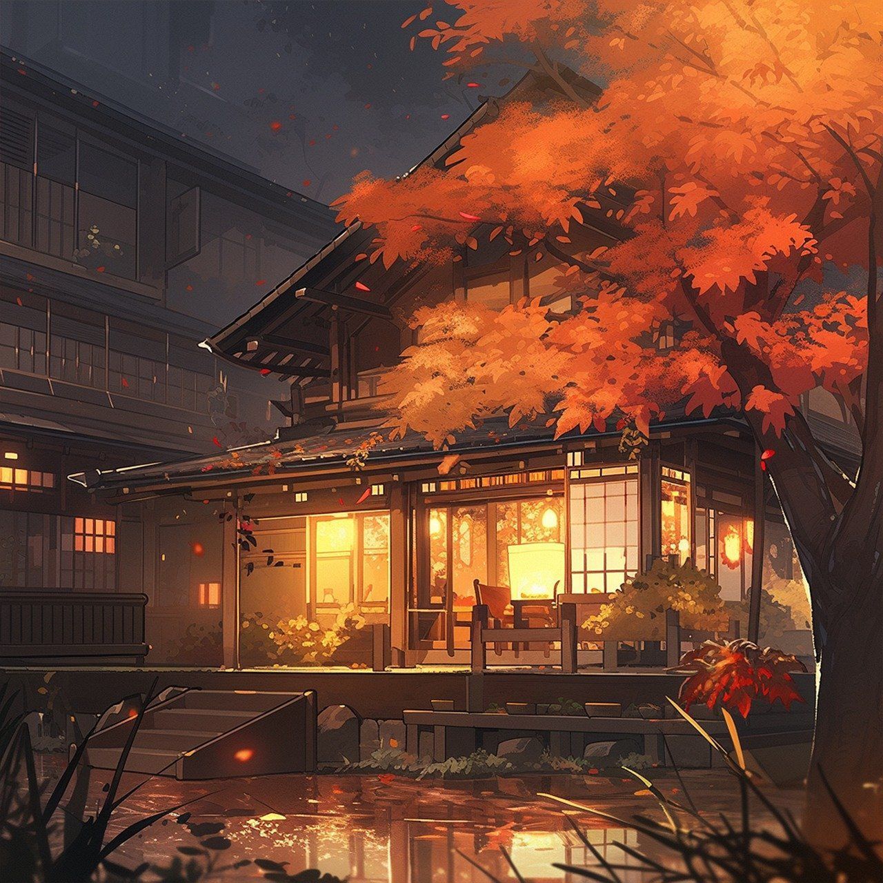 Lofi Fall Wallpapers - Top Free Lofi Fall Backgrounds - WallpaperAccess