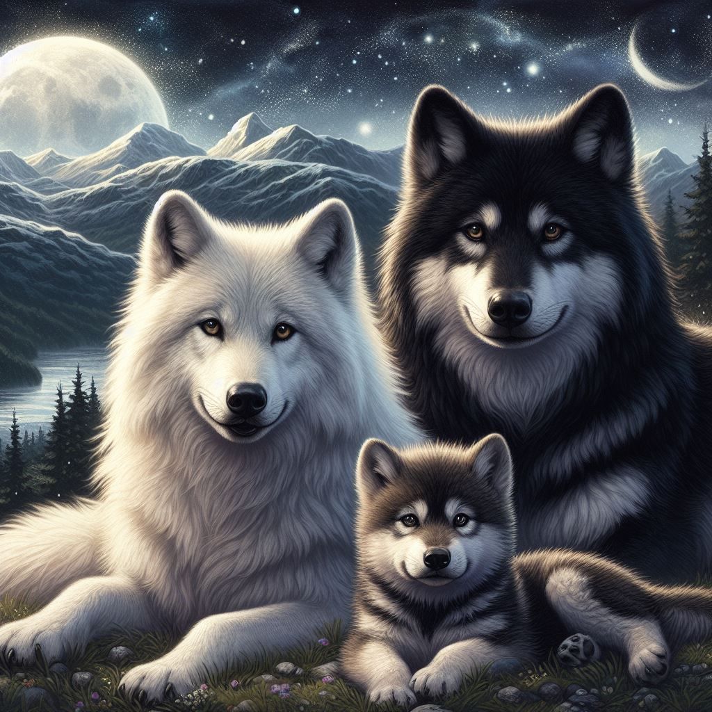 Wolf Family Wallpapers - Top Free Wolf Family Backgrounds - WallpaperAccess