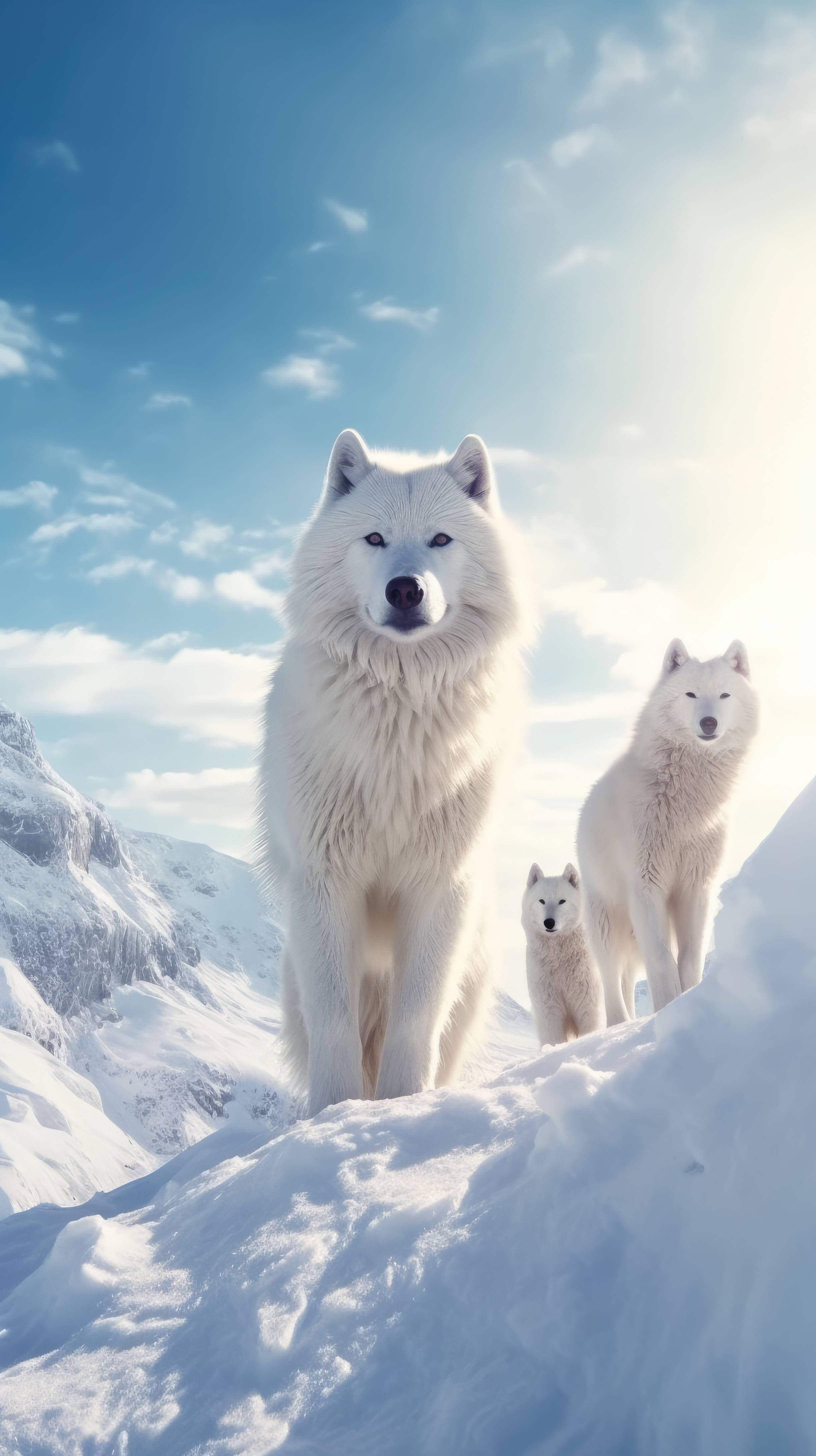 Wolf Family Wallpapers - Top Free Wolf Family Backgrounds - WallpaperAccess