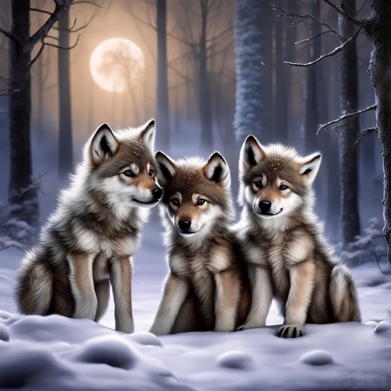 Wolf Family Wallpapers - Top Free Wolf Family Backgrounds - WallpaperAccess