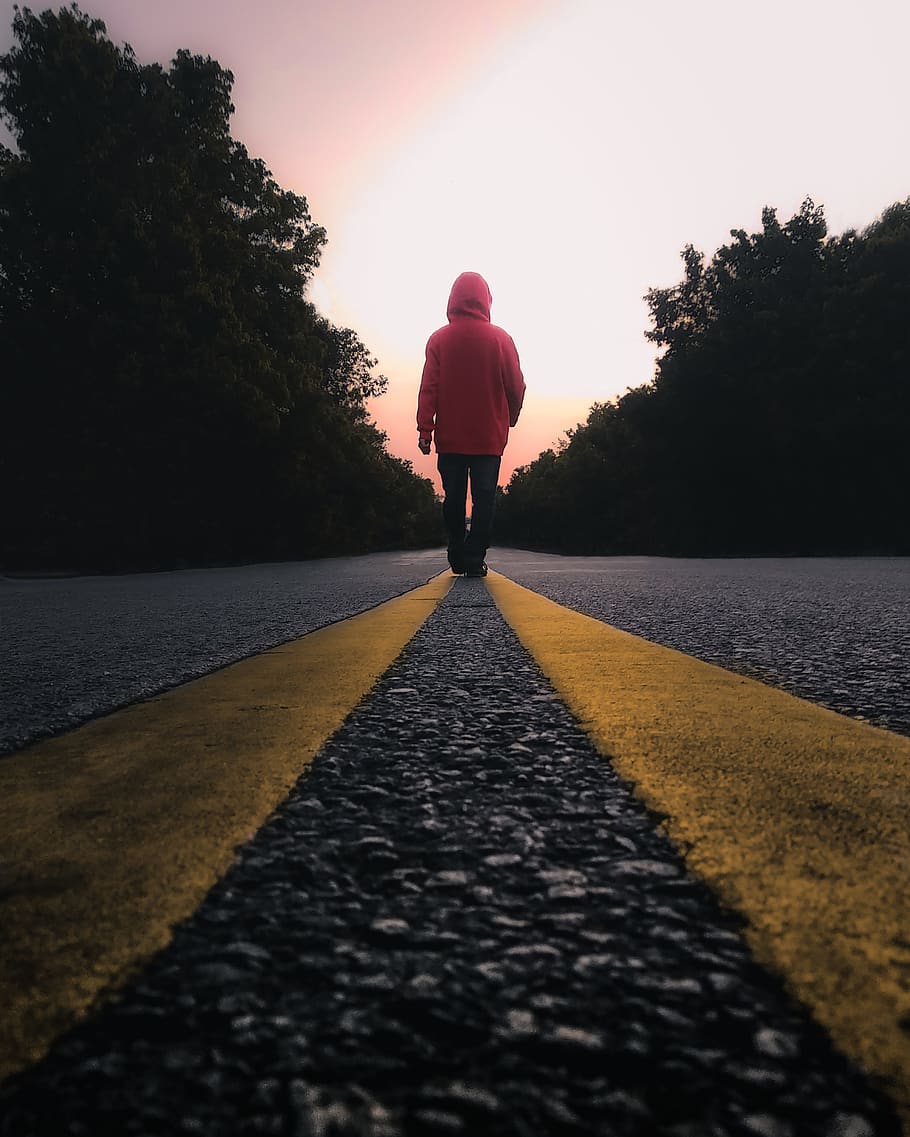 Walking On Road Wallpapers - Top Free Walking On Road Backgrounds ...