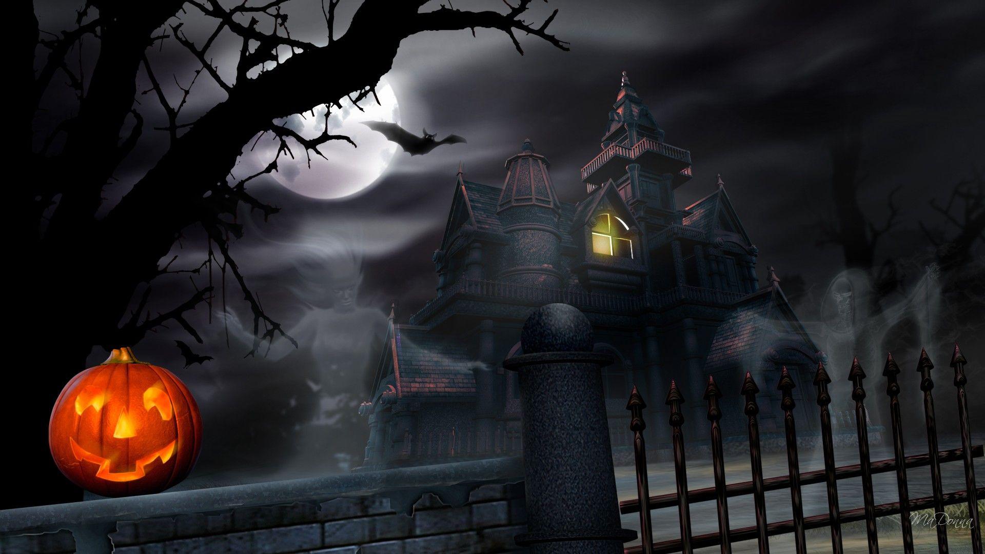 Haunted Wallpapers - Top Free Haunted Backgrounds - WallpaperAccess