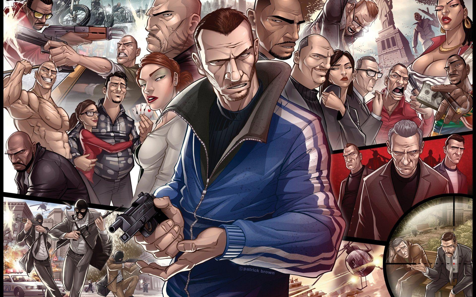 Grand Theft Auto Wallpapers - Top Free Grand Theft Auto Backgrounds ...