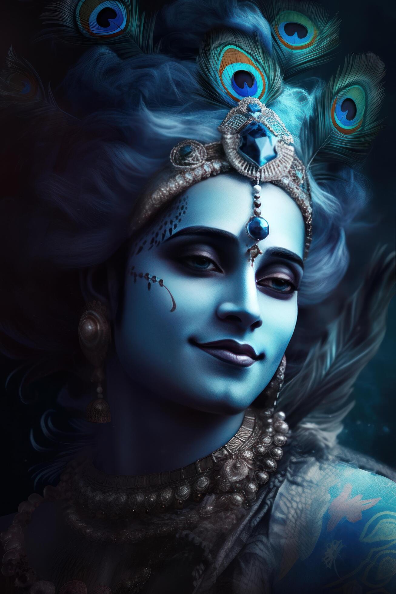 Krishna Eyes Wallpapers - Top Free Krishna Eyes Backgrounds ...