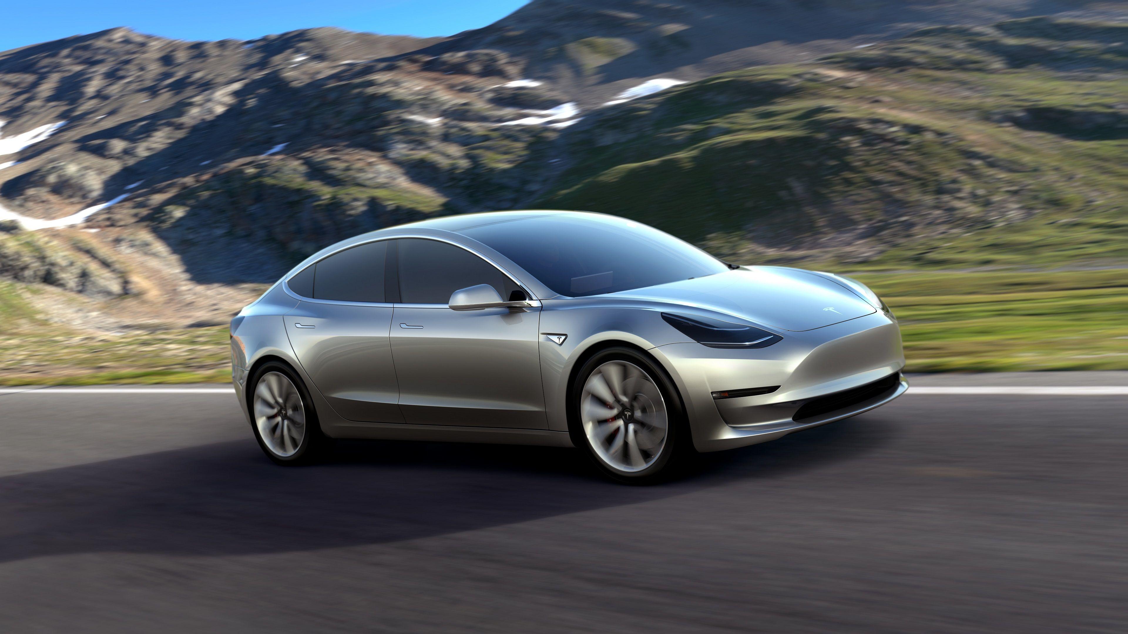 White Tesla Model 3 Wallpapers - Top Free White Tesla Model 3 ...