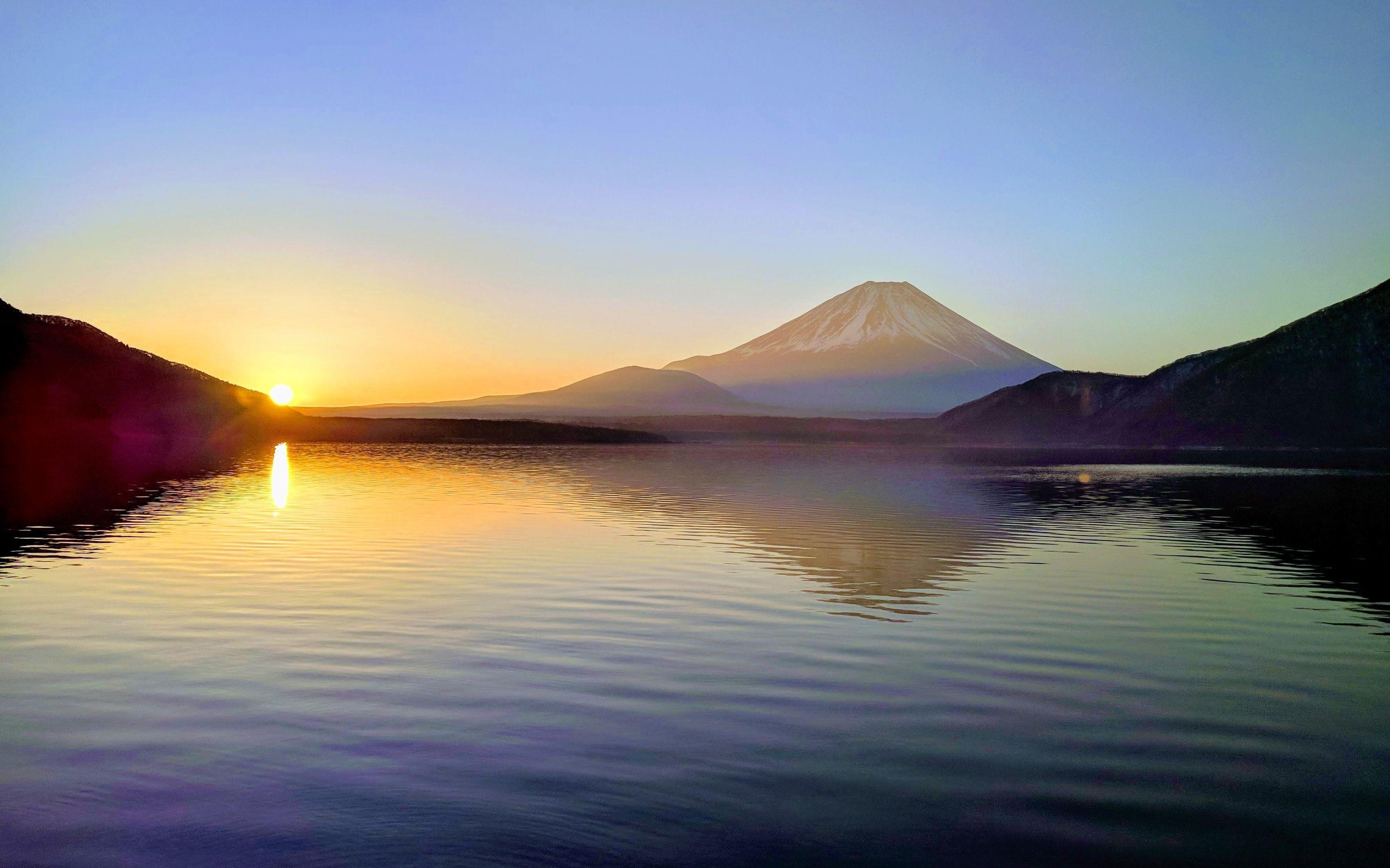 Mount Fuji Sunset Wallpapers - Top Free Mount Fuji Sunset Backgrounds ...