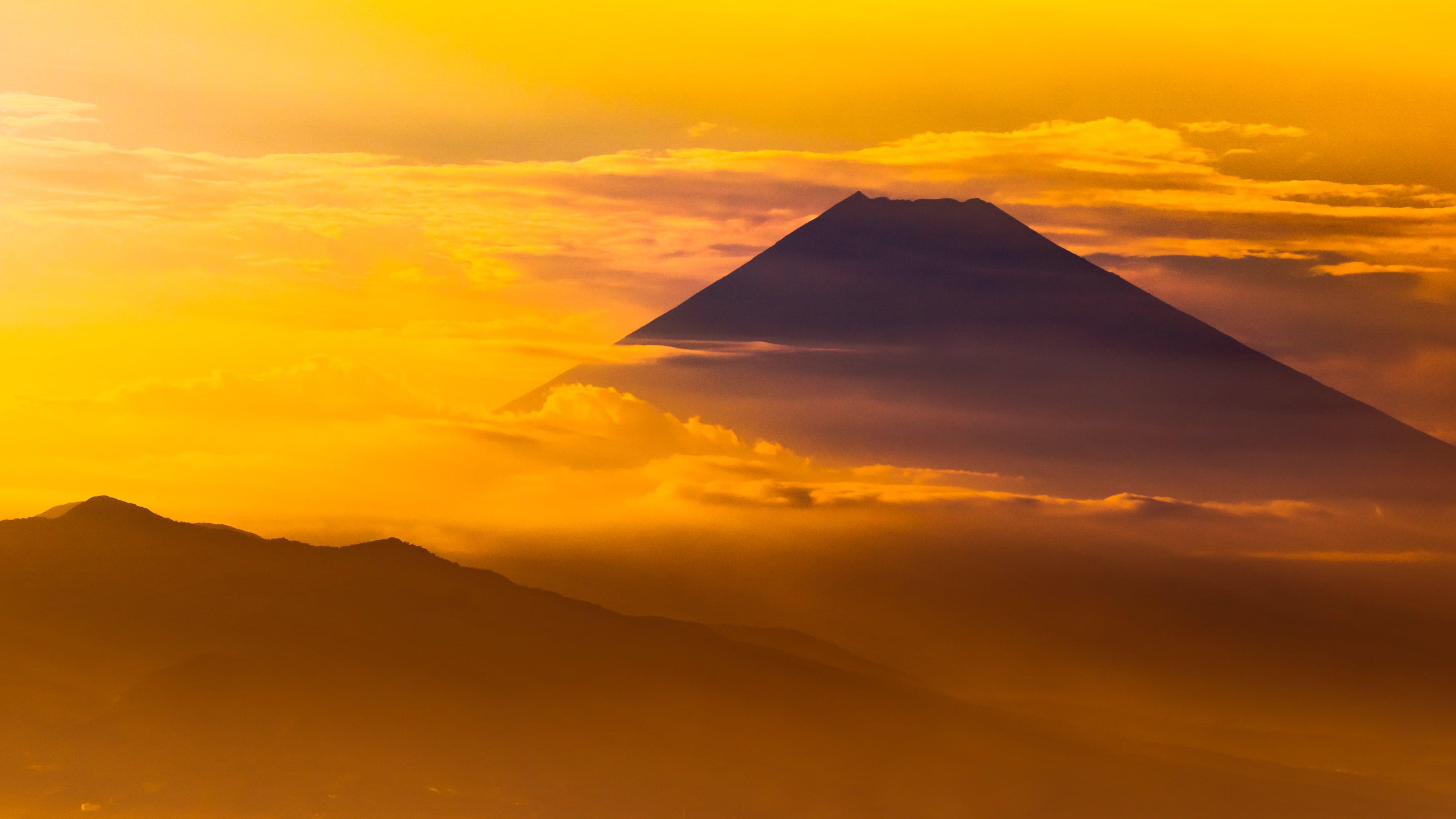Mount Fuji Sunset Wallpapers - Top Free Mount Fuji Sunset Backgrounds ...