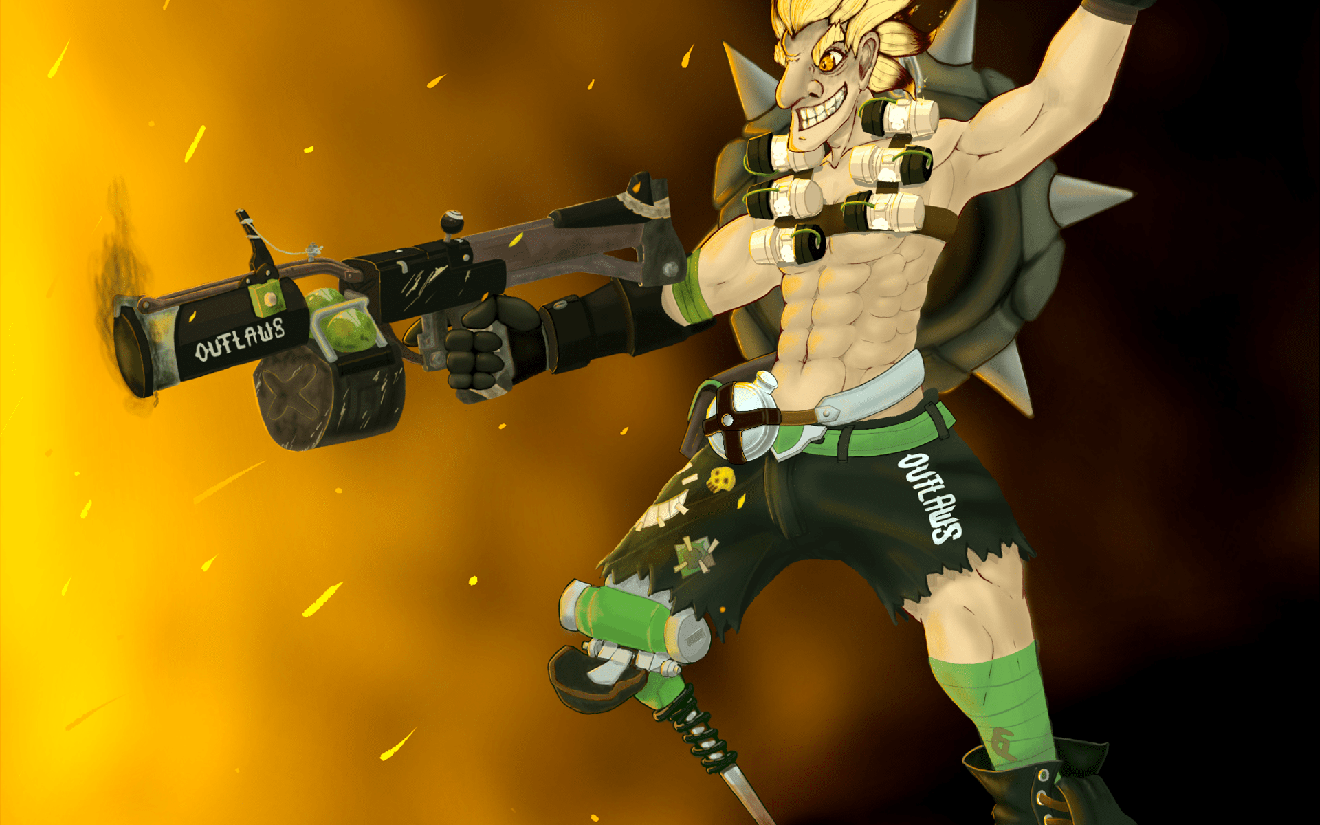 Junkrat Wallpapers - Top Free Junkrat Backgrounds - WallpaperAccess