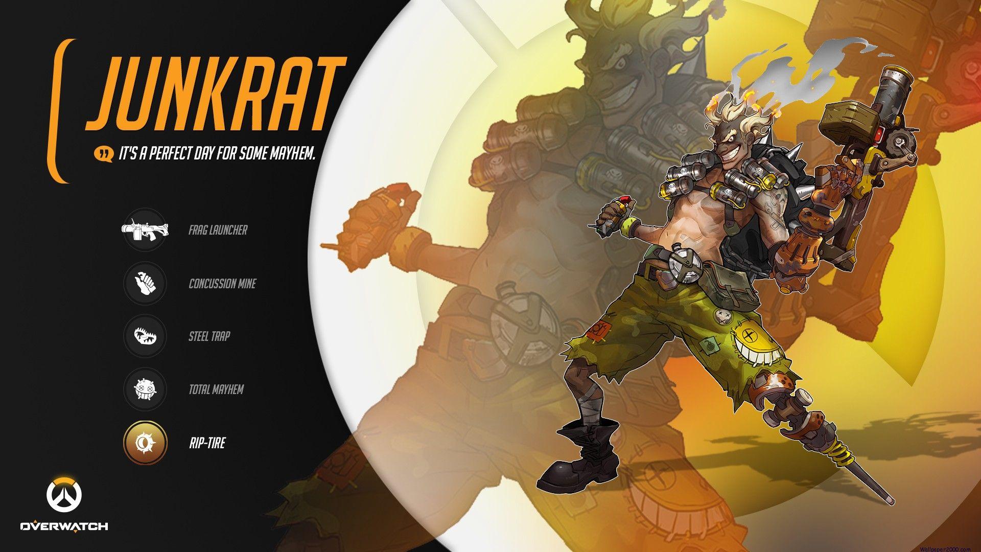 Junkrat Wallpapers - Top Free Junkrat Backgrounds - WallpaperAccess